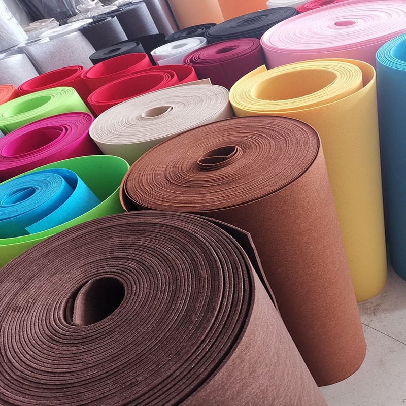 Polyester fiber felt