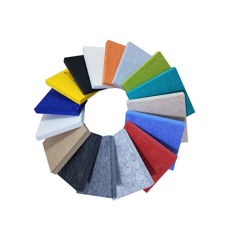 Polyester fiber acoustic panel